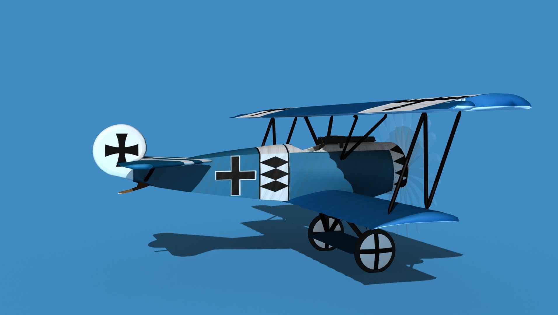 3D Model Fokker D-VI V10 - TurboSquid 1919428