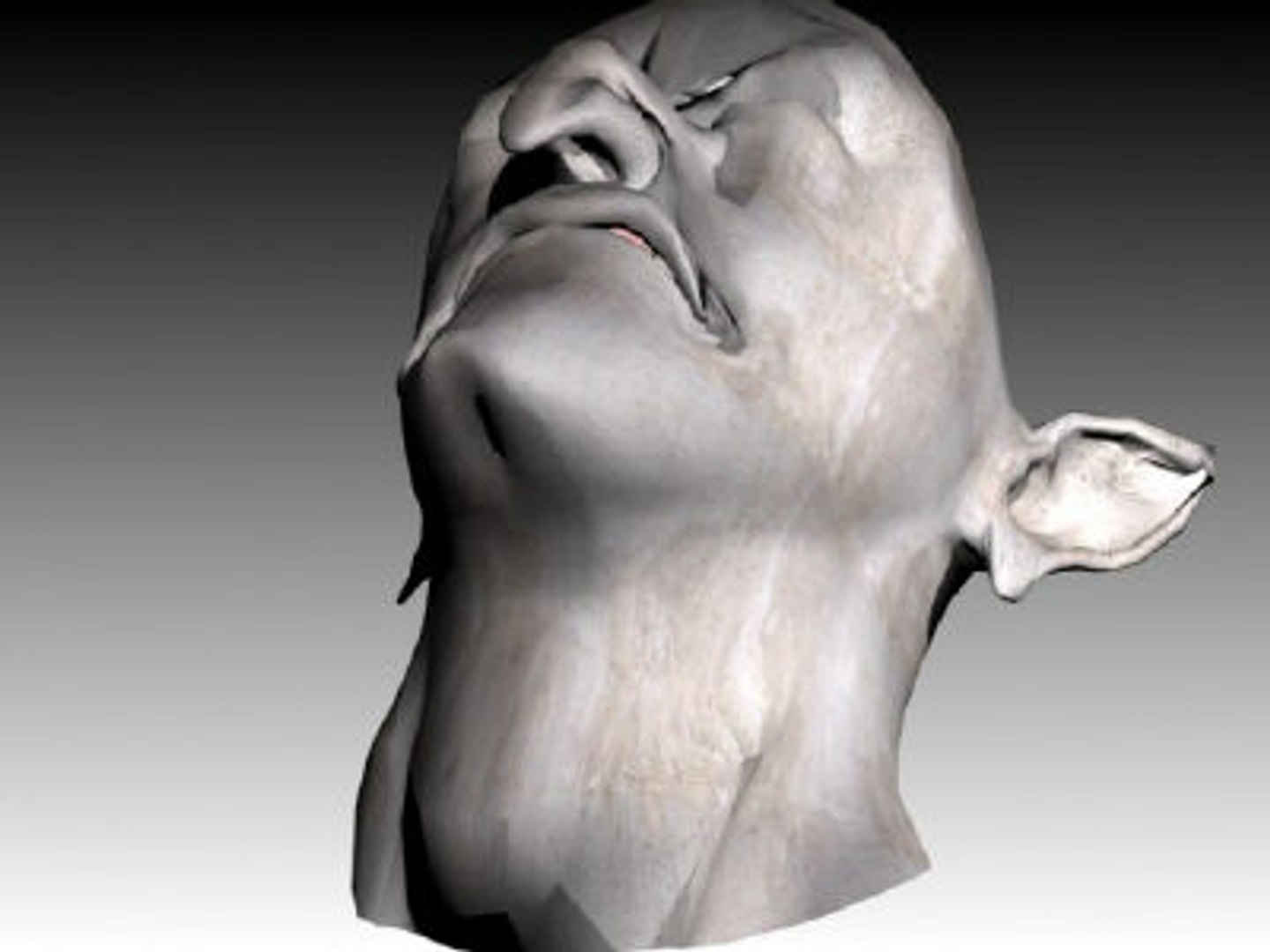 satan - head animation 3d model