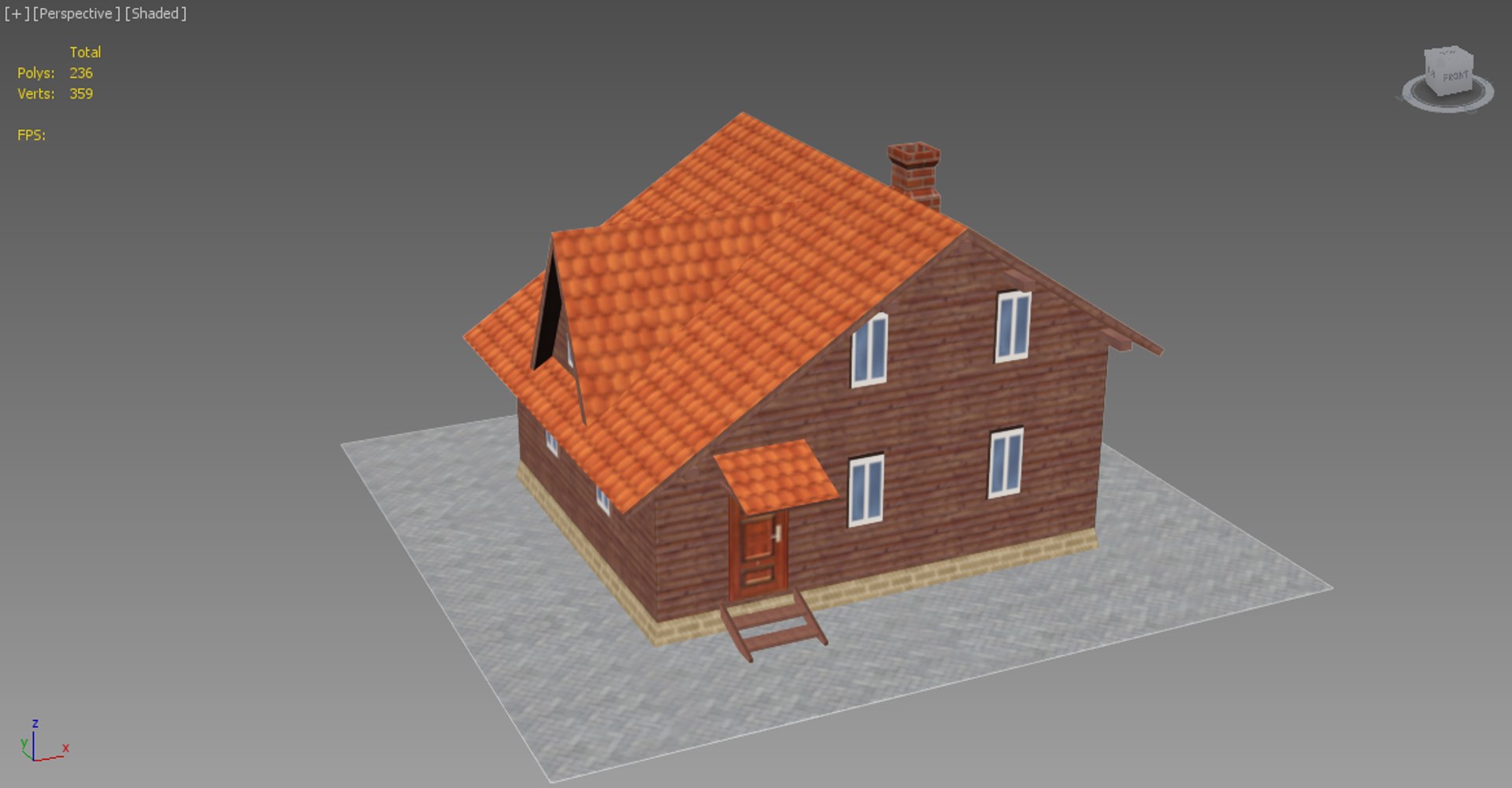 3d Country House