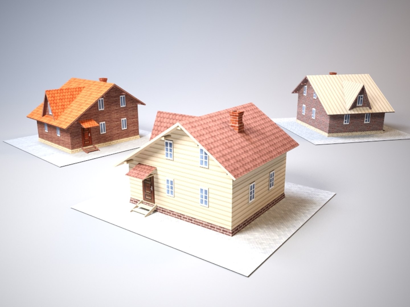 3d Country House