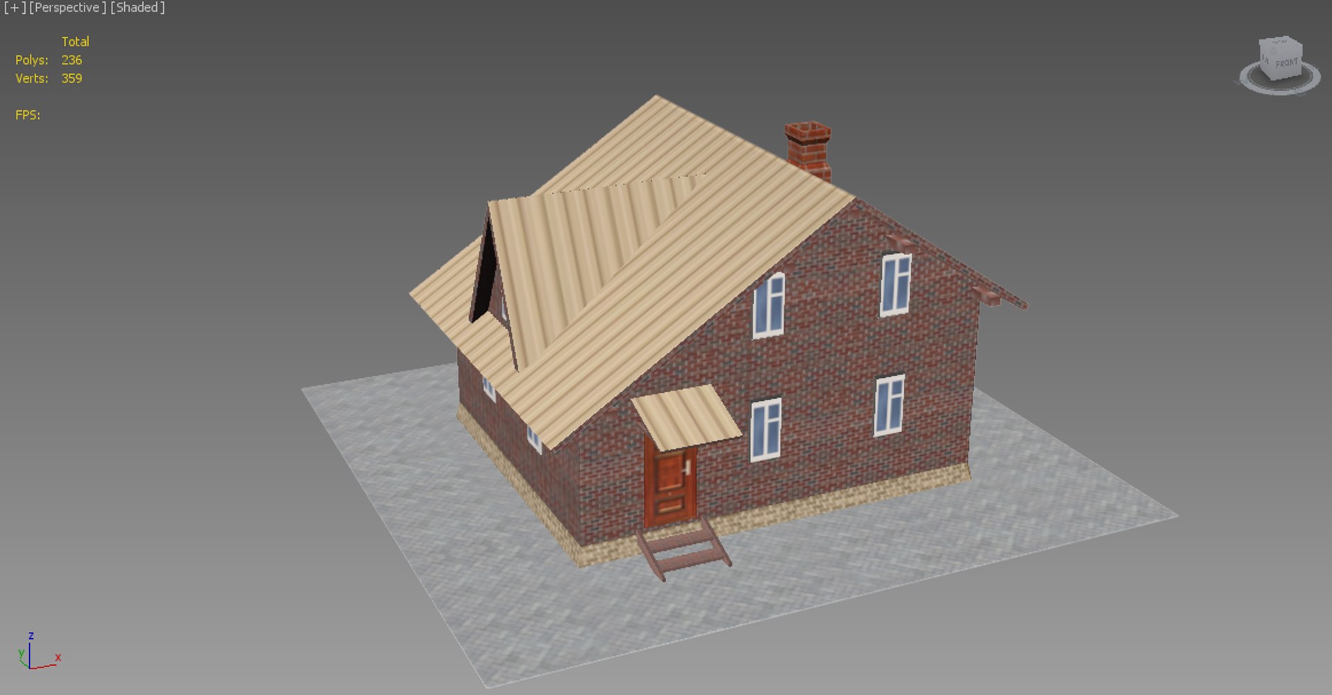3d Country House