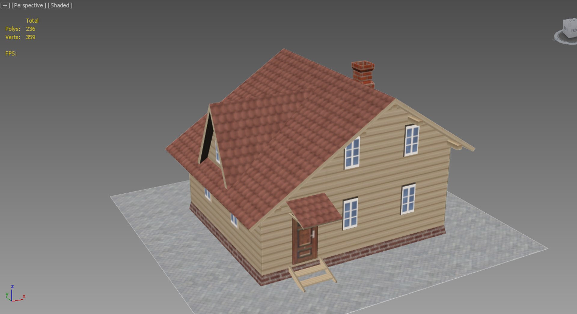 3d Country House