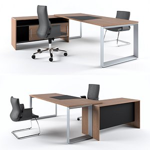Executive table codutti avita 3D model - TurboSquid 1404353