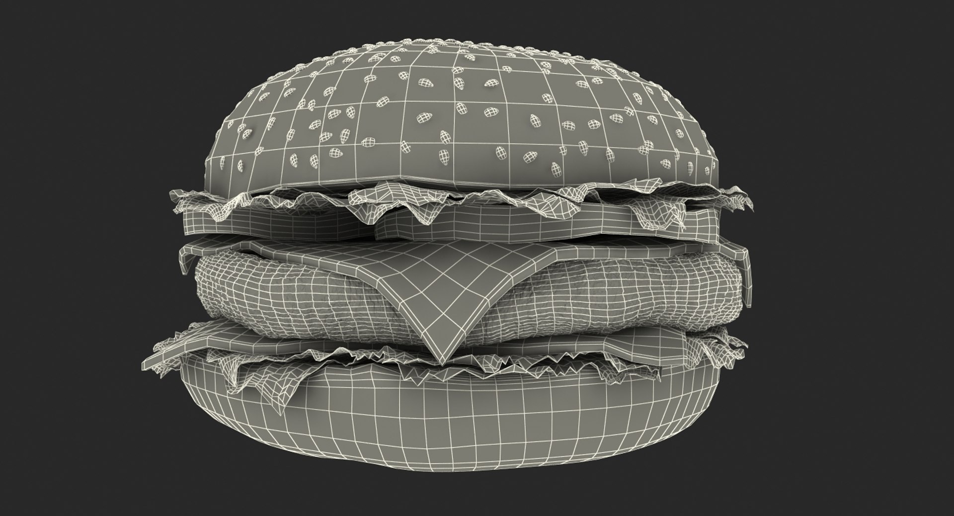 Hamburger 3D Model - TurboSquid 1163321