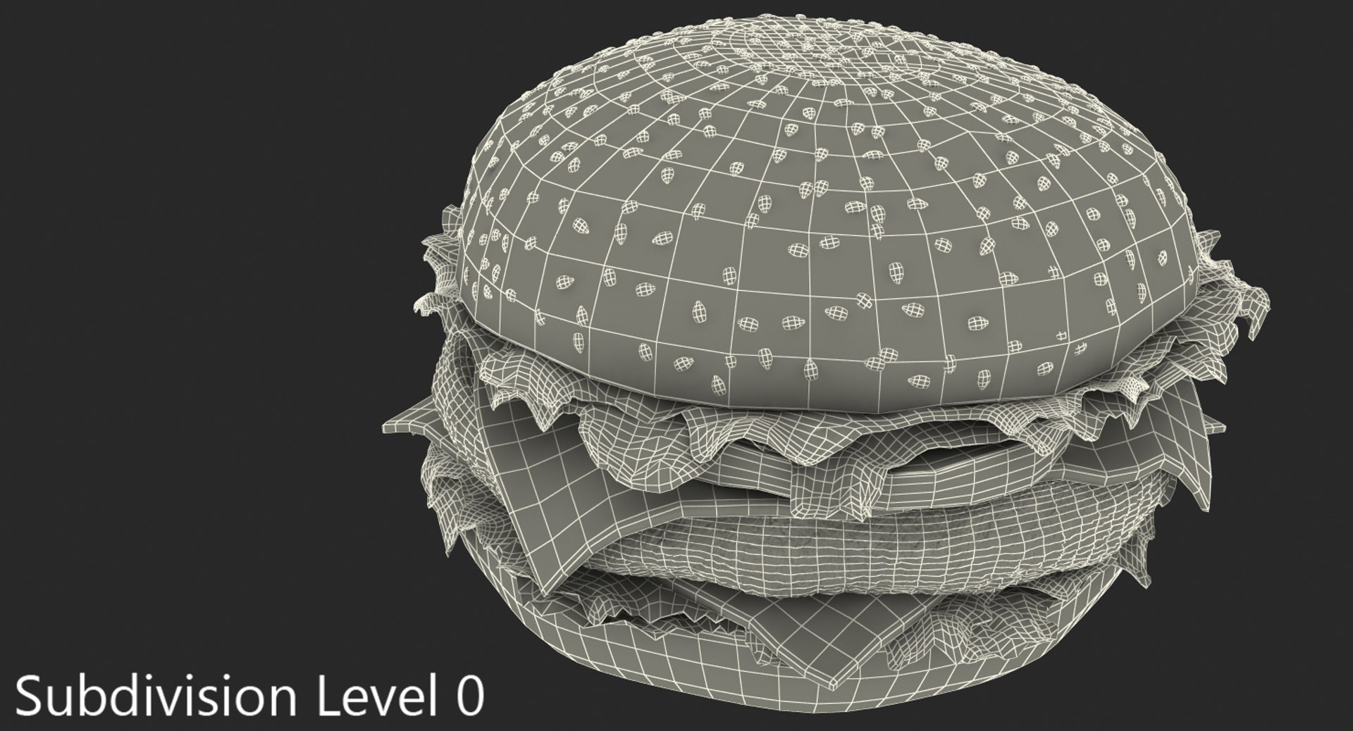 Hamburger 3D Model - TurboSquid 1163321