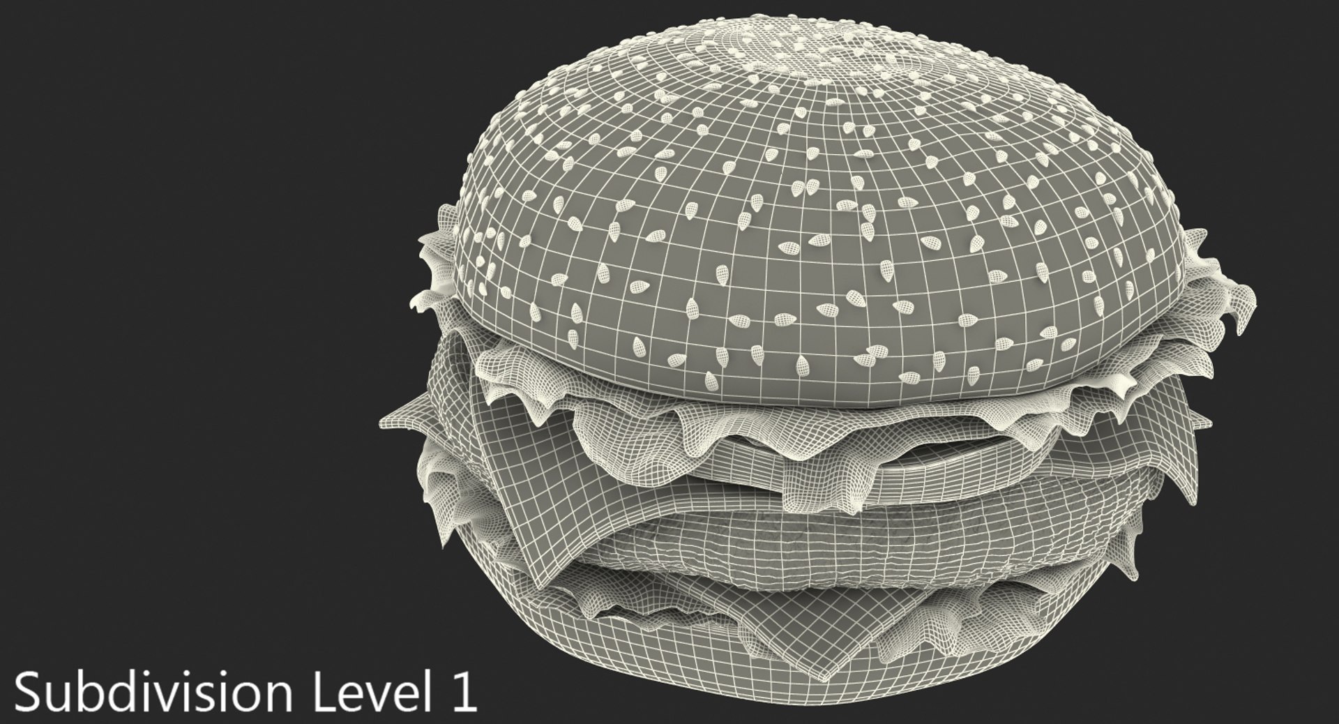 Hamburger 3D Model - TurboSquid 1163321