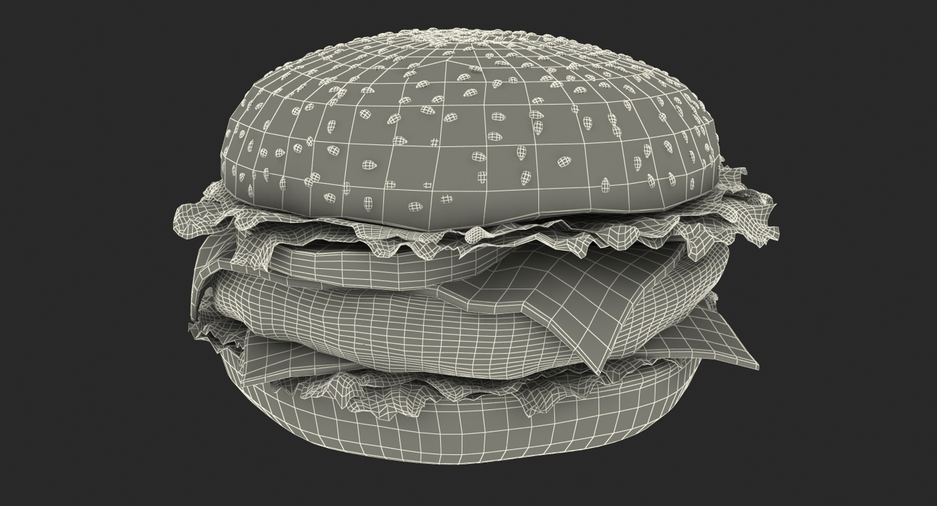 Hamburger 3D Model - TurboSquid 1163321