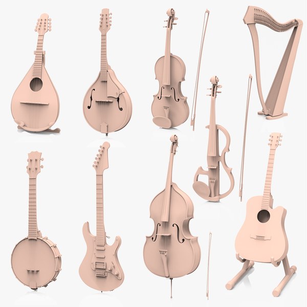 Mandolin 3D Models for Download | TurboSquid