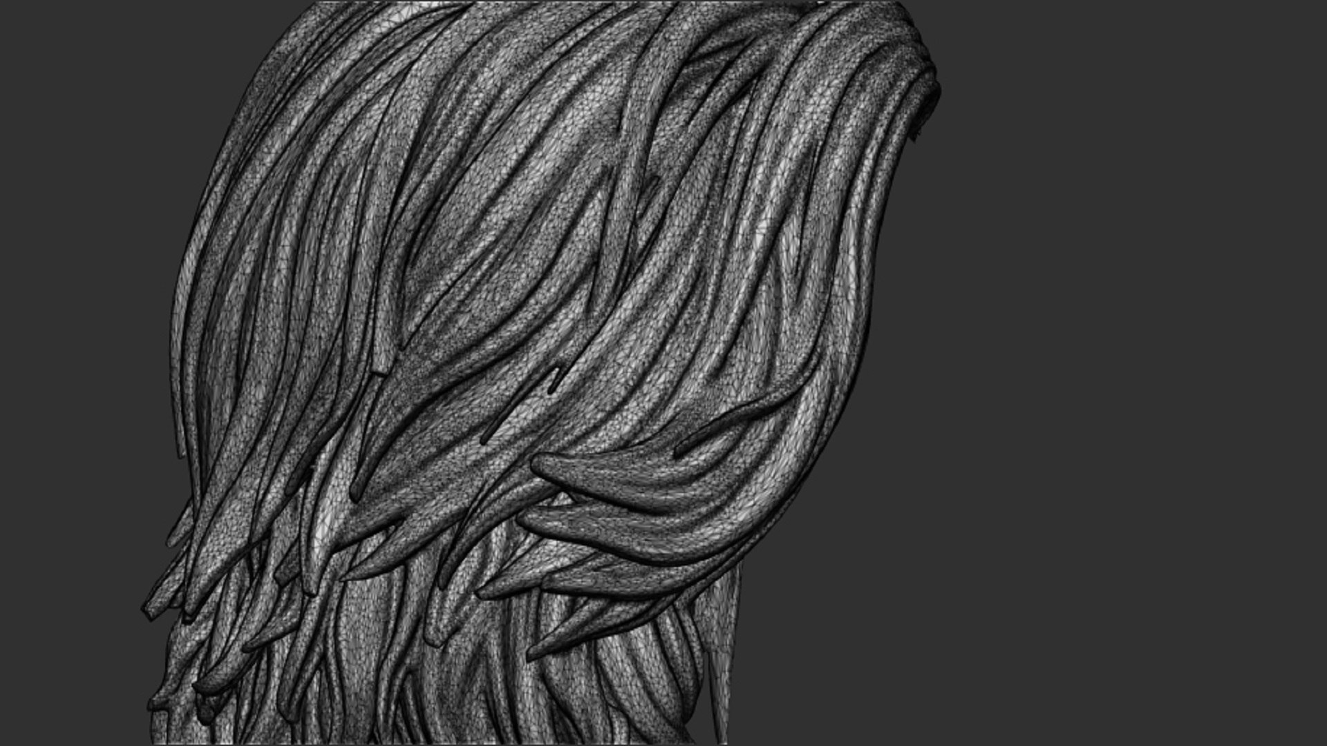 3D Hair - TurboSquid 1770147