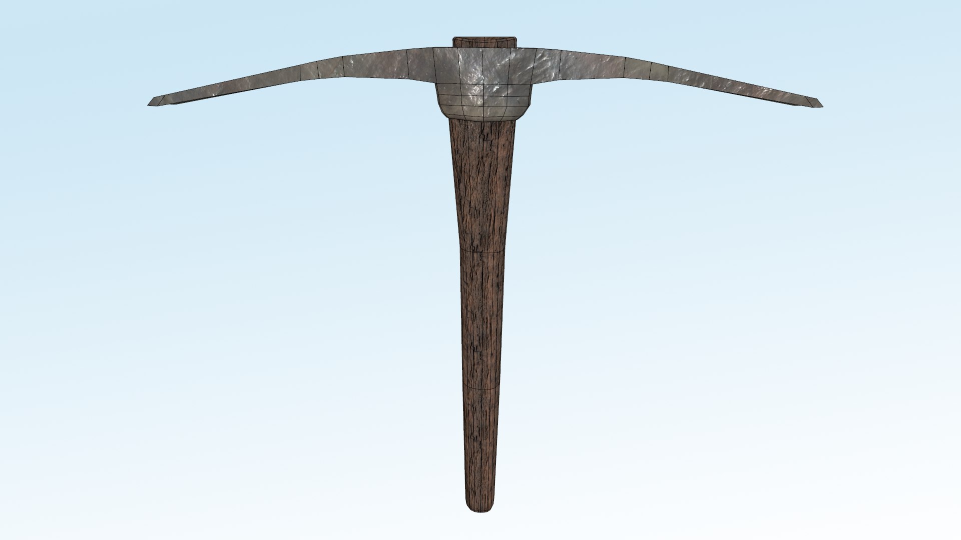 Pick Axe Model - TurboSquid 1251436