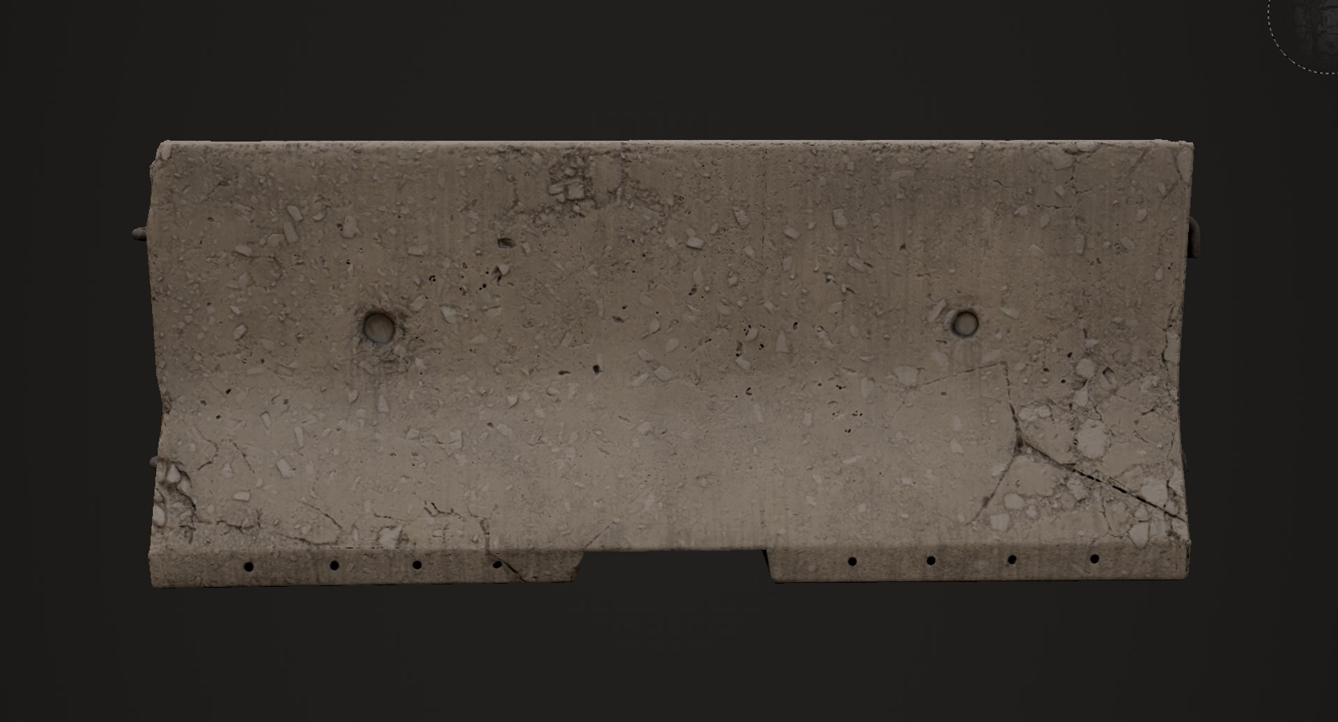 3D concrete block model - TurboSquid 1232011