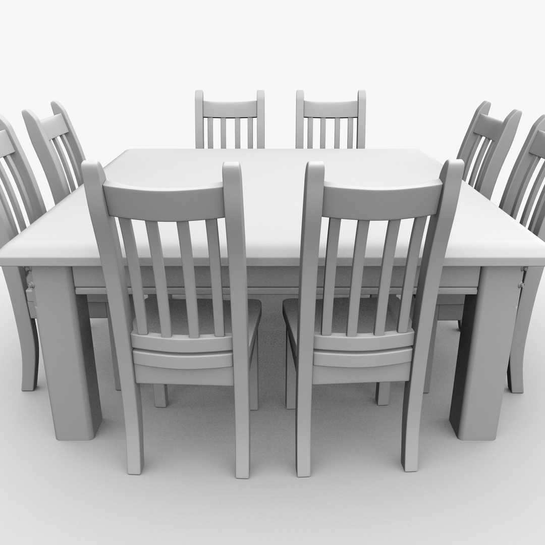 dinning table 3d model