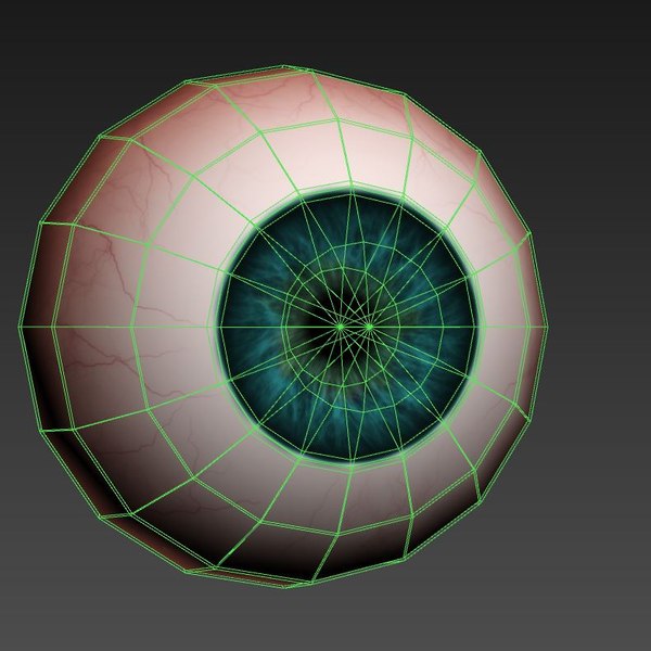 3d human eye