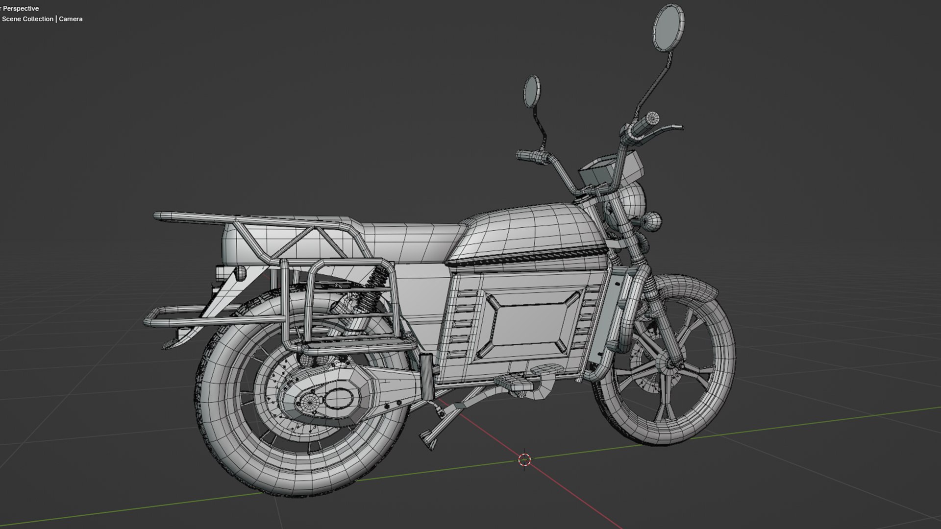 3D Model Electric Motorbike - TurboSquid 2414972