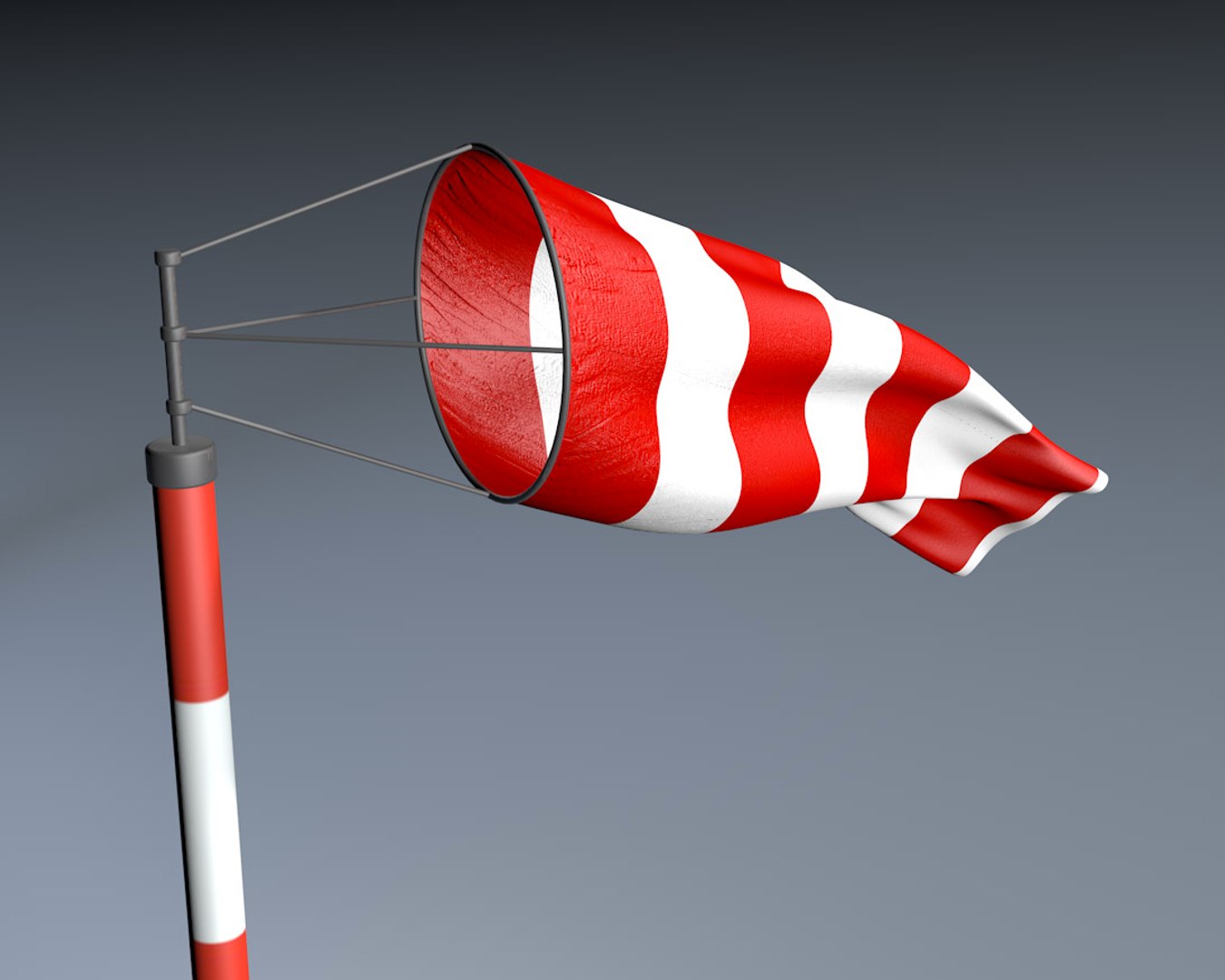Wind Sock Animates C4d