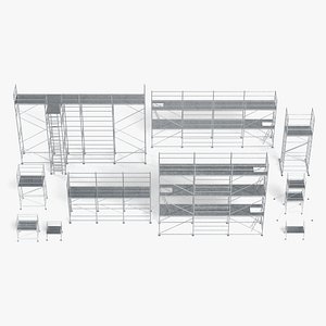 Low Poly Scaffold 3D Models For Download | TurboSquid