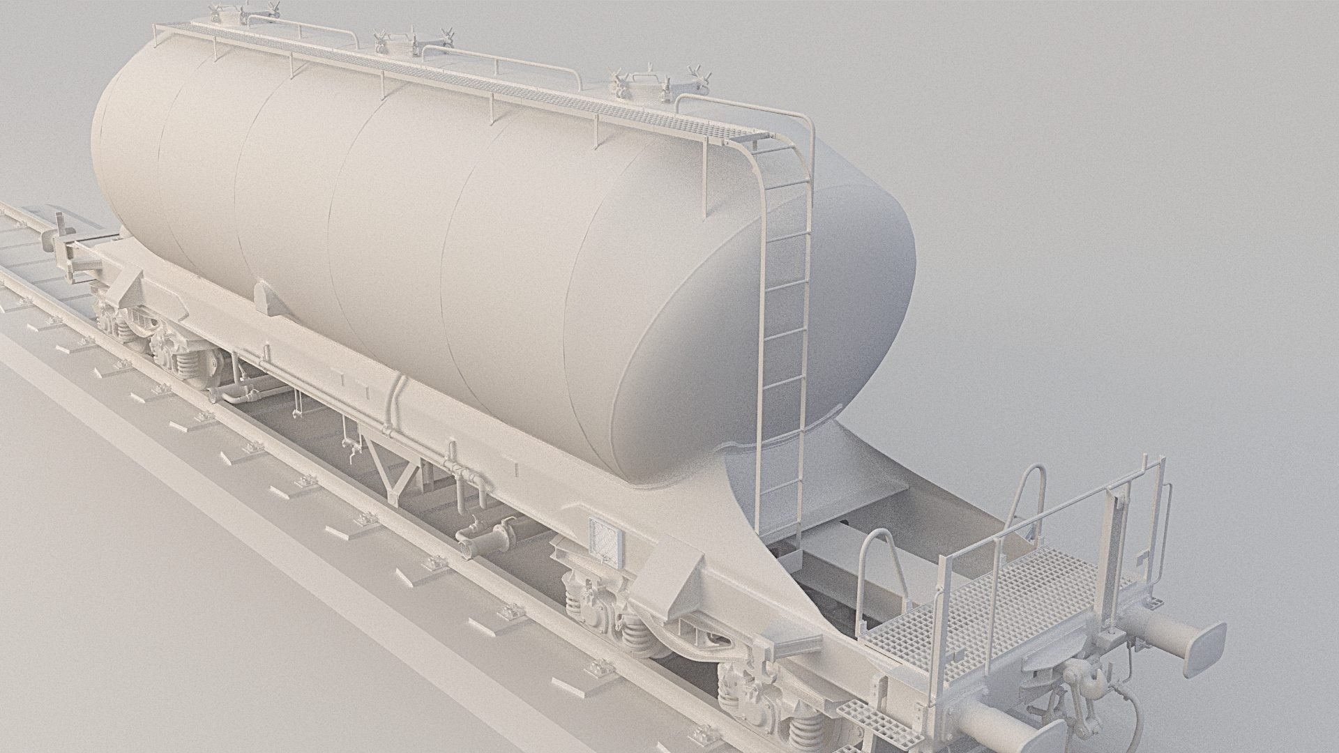 3D Train Tank Tanker Model - TurboSquid 1524225