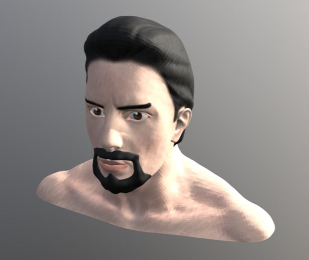 Tony Stark Face 3D - TurboSquid 1413630
