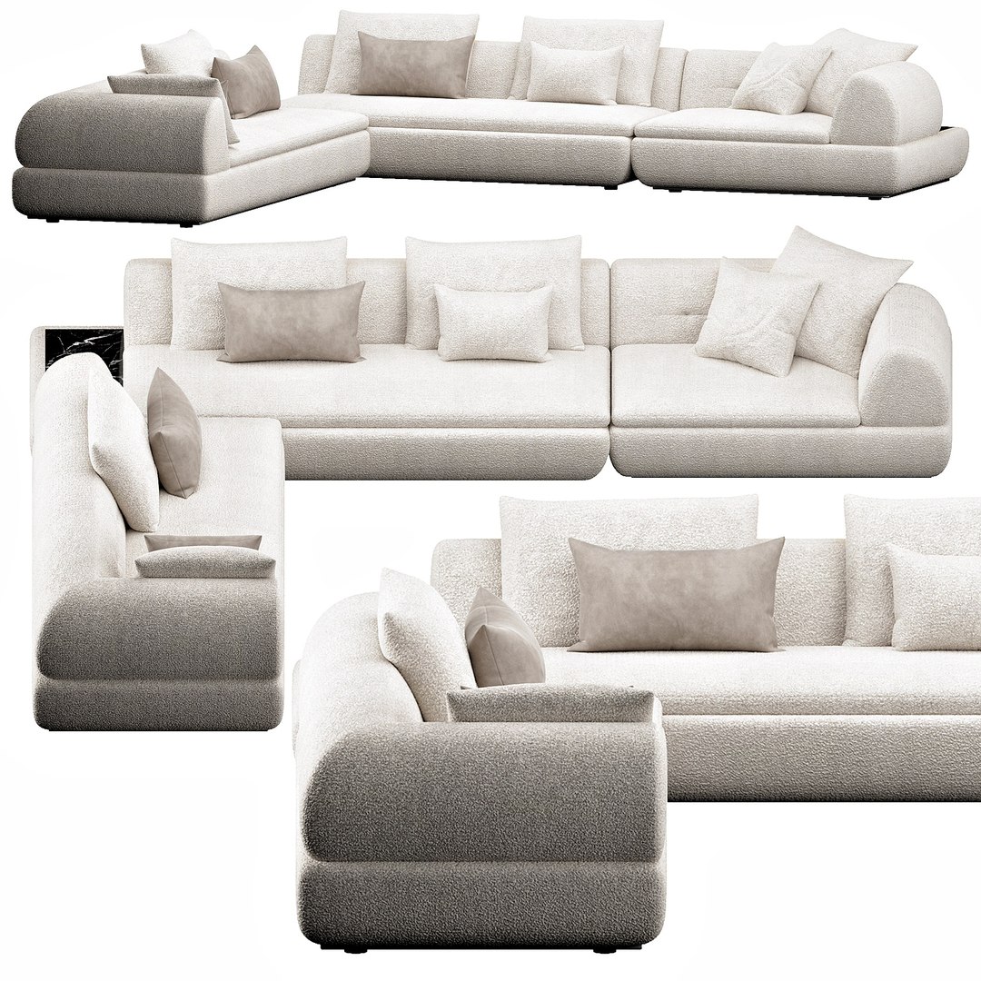 Minotti Supermoon - TurboSquid 2340241