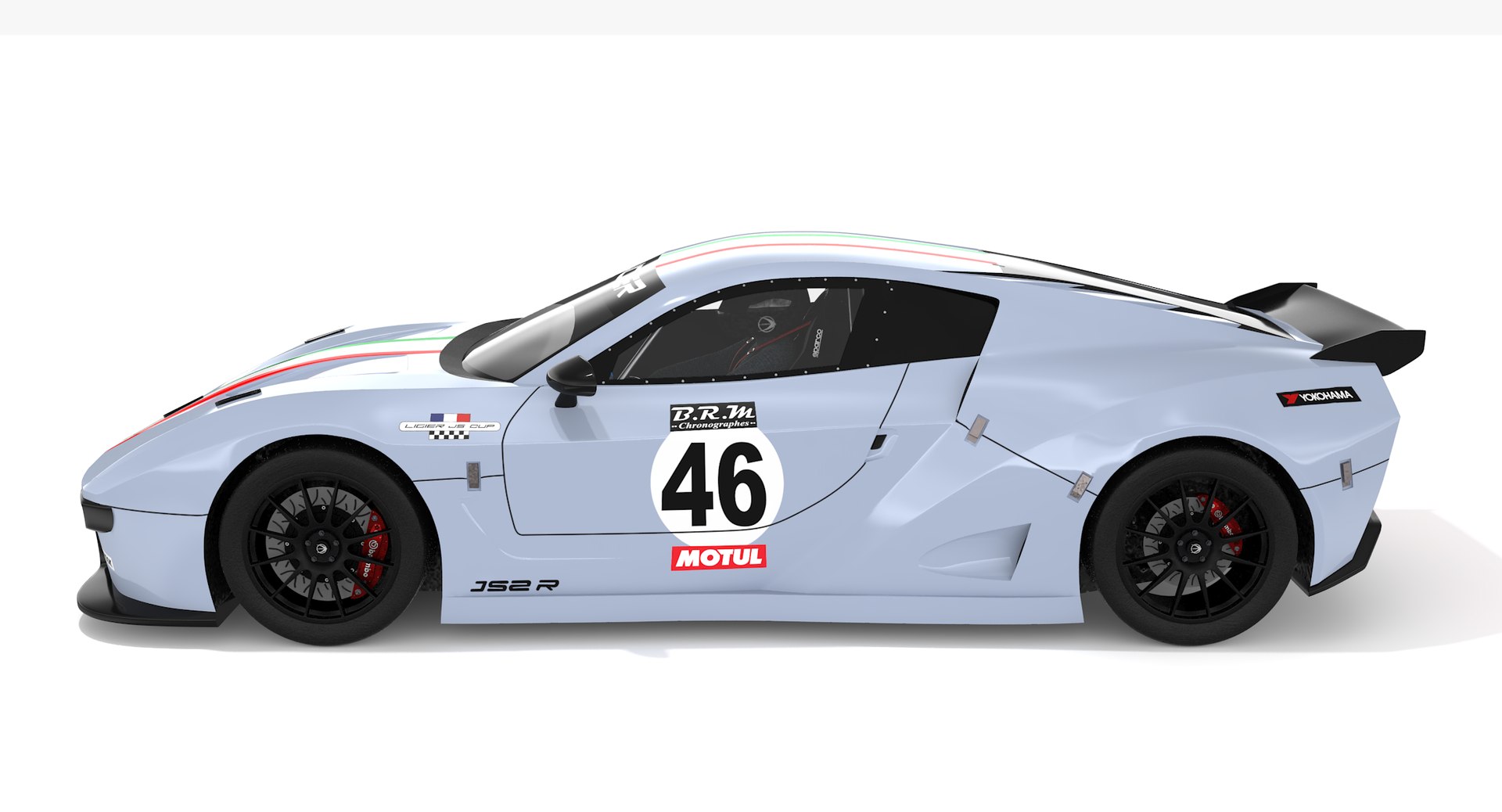 3D ligier js2 r modena - TurboSquid 1528697