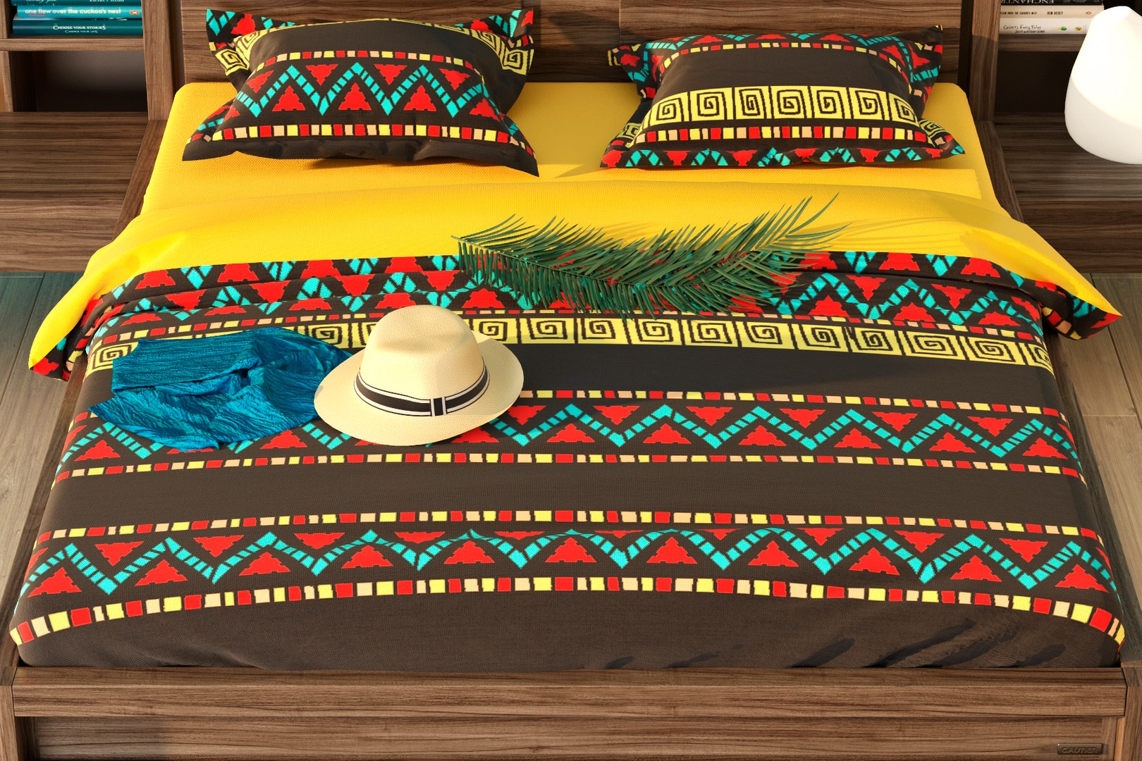 Gautier Bed 3D Model - TurboSquid 1529608