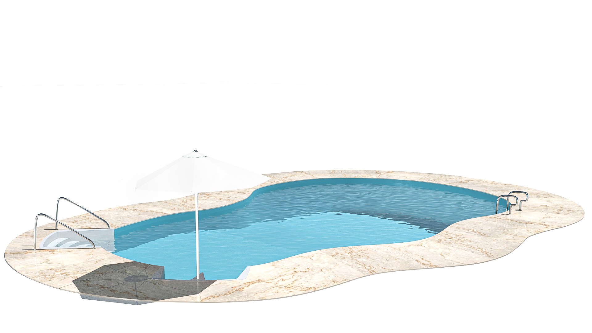 Swimming Pool Model - TurboSquid 1407468