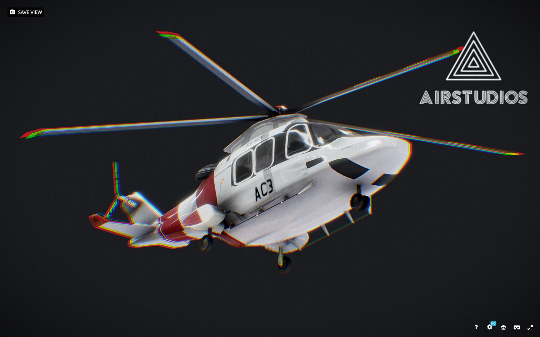 Helicopter - AgustaWestland Leonardo Aw169 Model - TurboSquid 1887002
