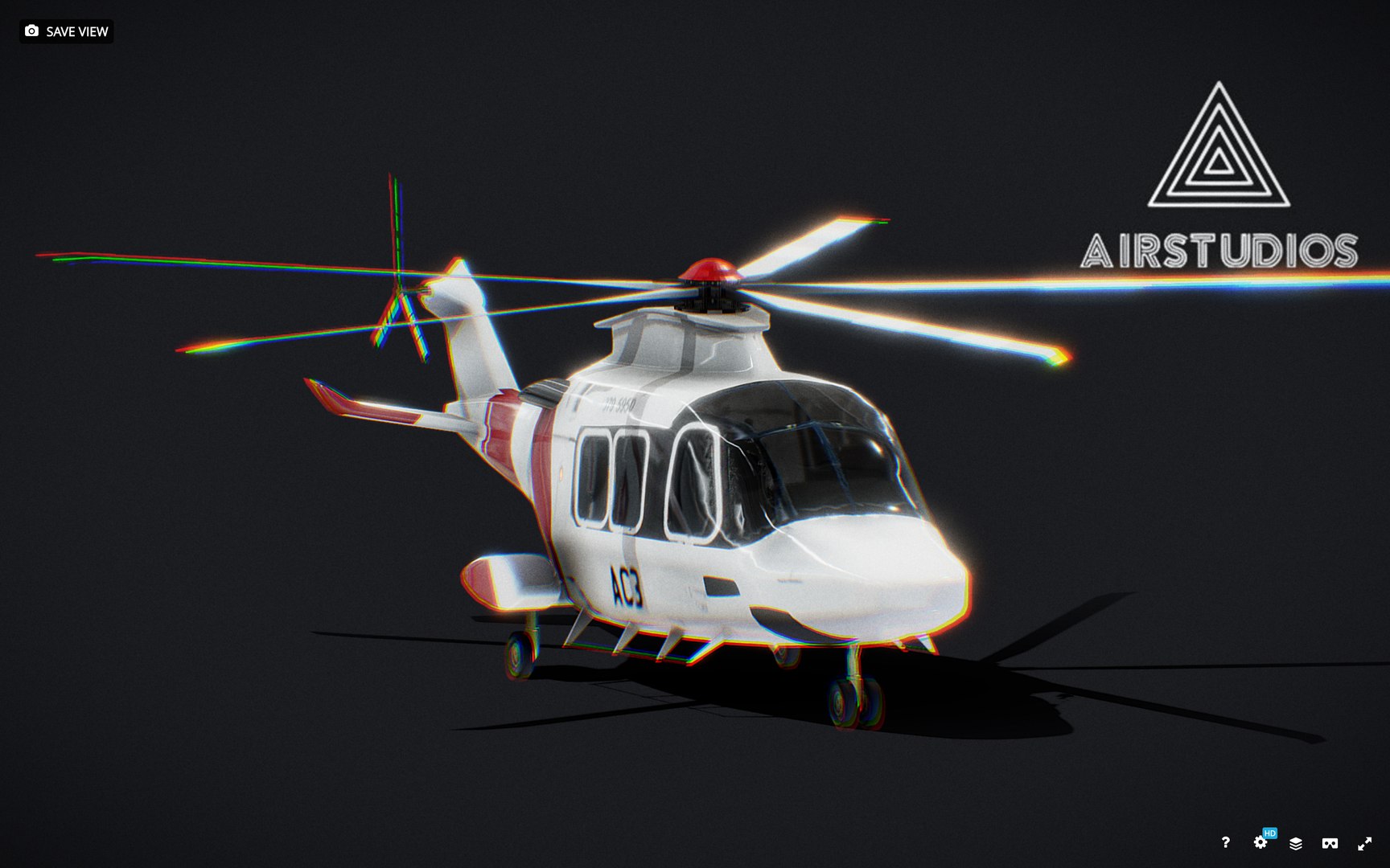 Helicopter - AgustaWestland Leonardo Aw169 Model - TurboSquid 1887002