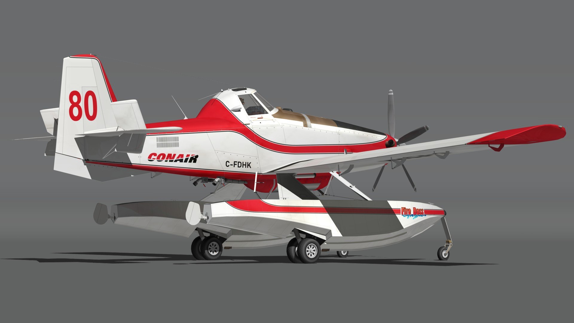 AT802F Fire Boss Conair 3D - TurboSquid 2106494