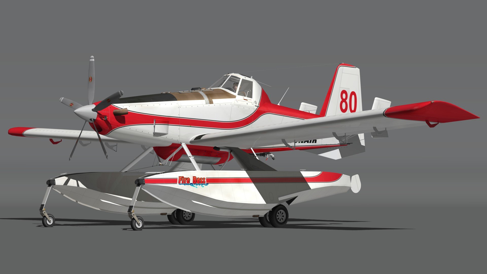 AT802F Fire Boss Conair 3D - TurboSquid 2106494