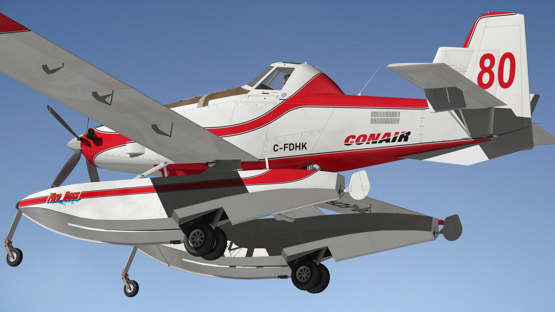 AT802F Fire Boss Conair 3D - TurboSquid 2106494
