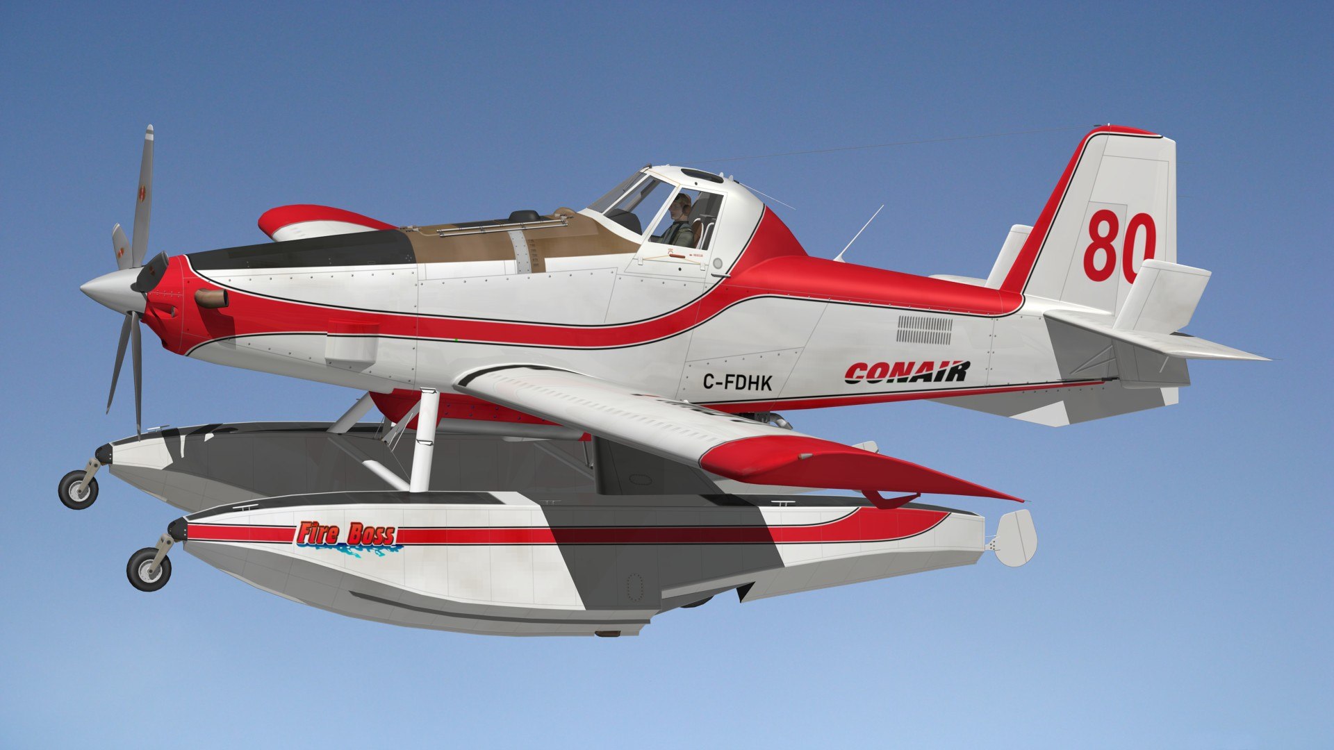 AT802F Fire Boss Conair 3D - TurboSquid 2106494