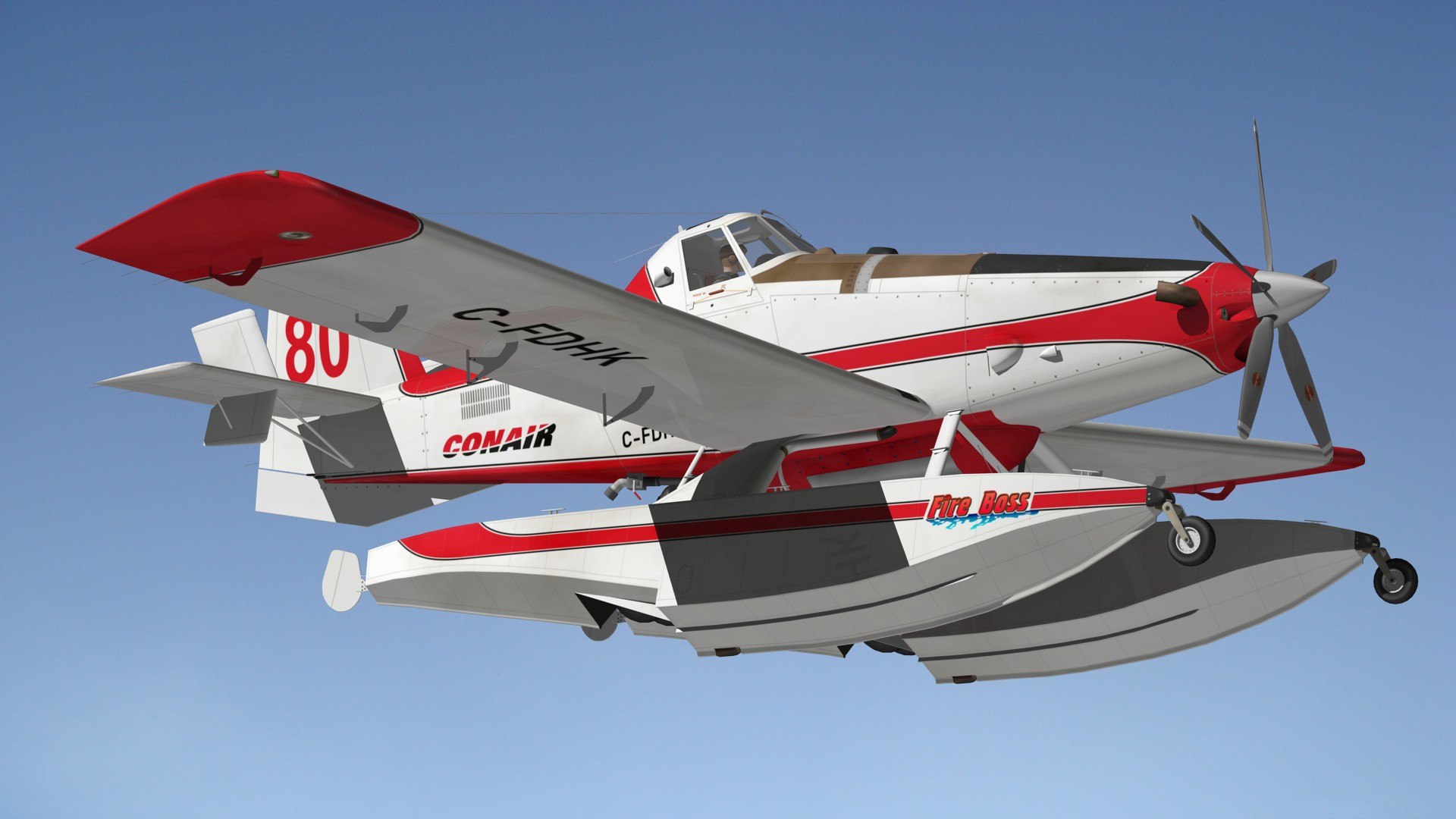 AT802F Fire Boss Conair 3D - TurboSquid 2106494