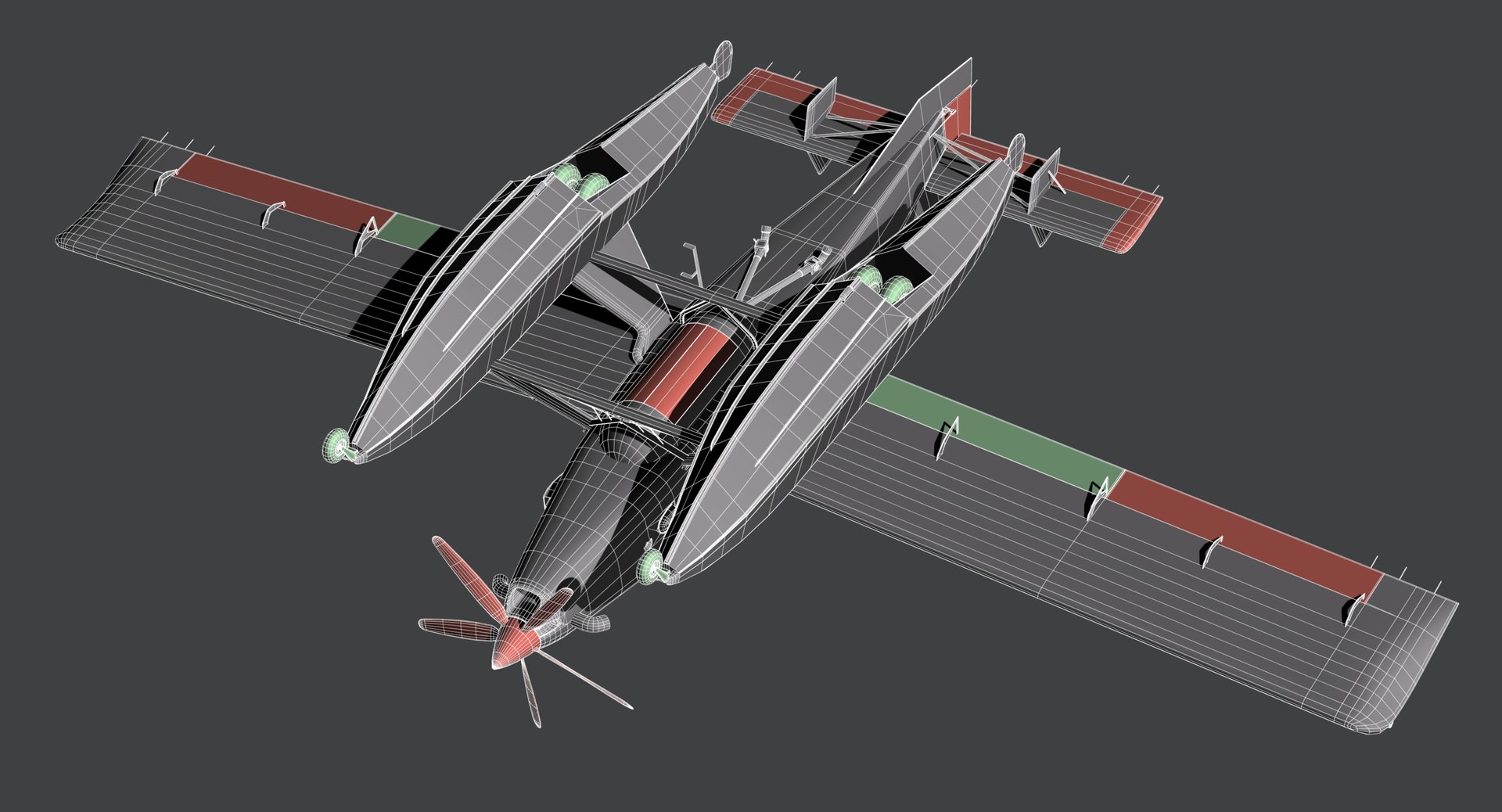 AT802F Fire Boss Conair 3D - TurboSquid 2106494