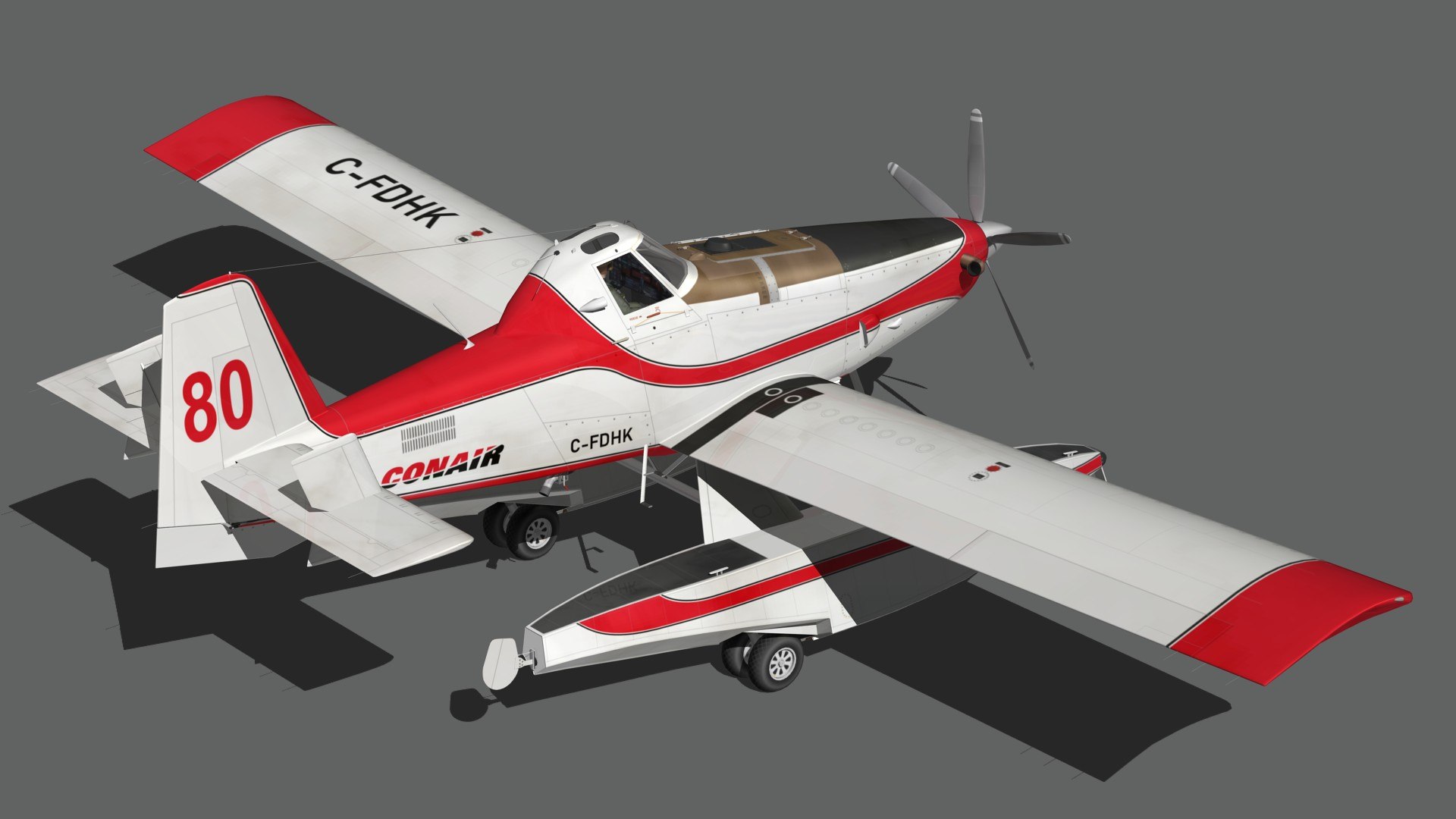 AT802F Fire Boss Conair 3D - TurboSquid 2106494