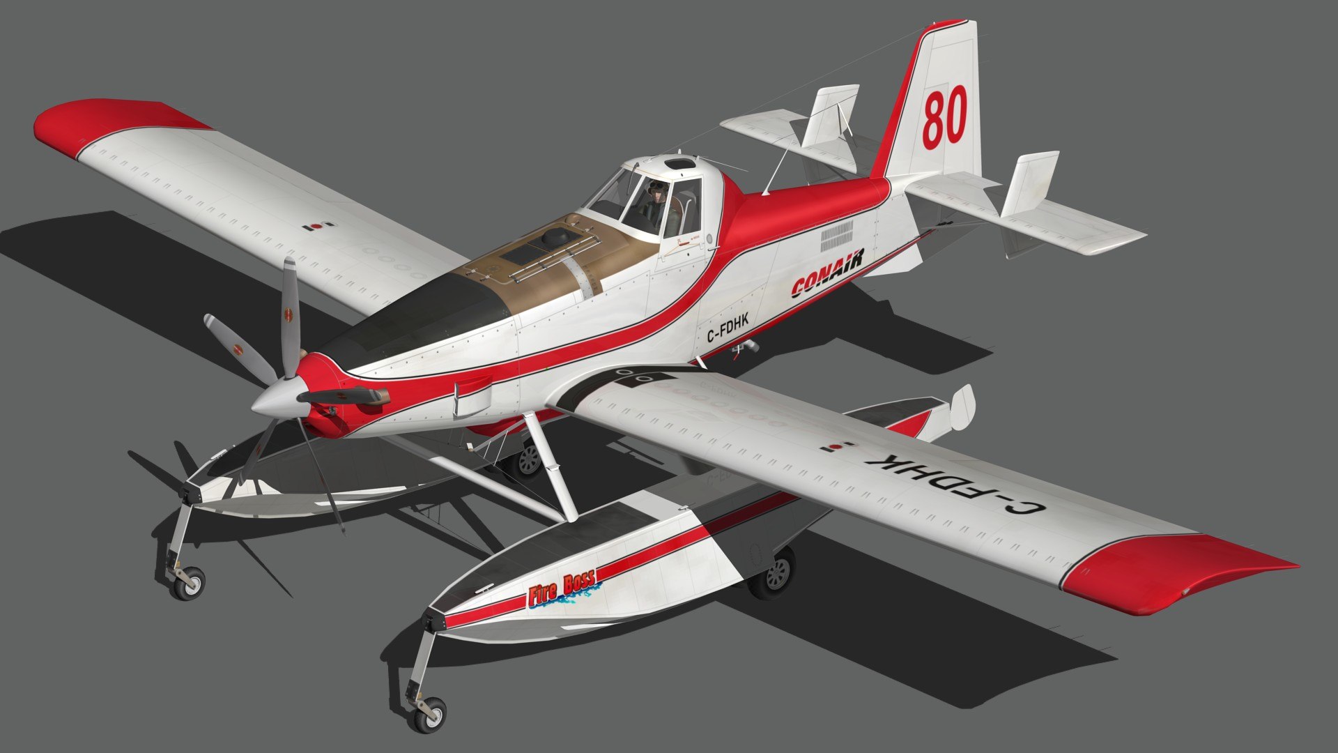 AT802F Fire Boss Conair 3D - TurboSquid 2106494