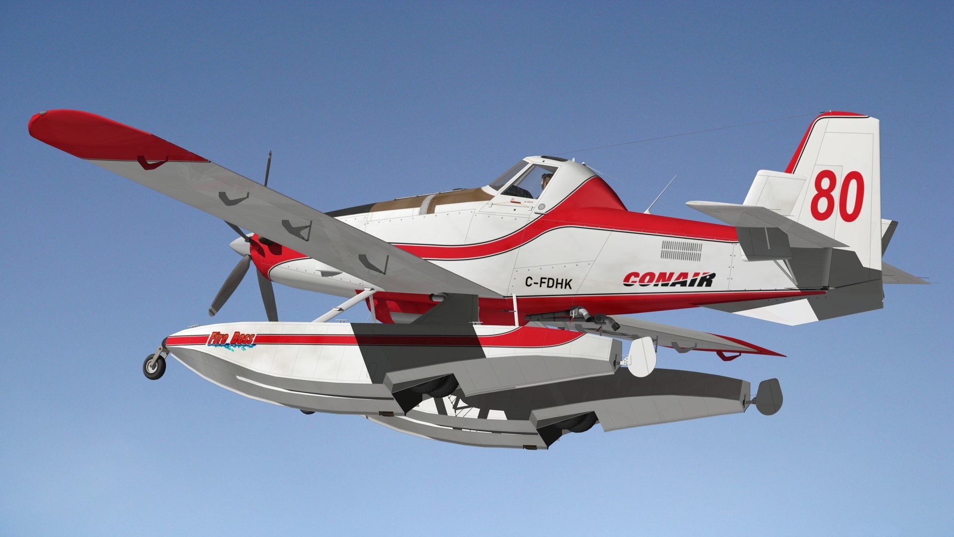 AT802F Fire Boss Conair 3D - TurboSquid 2106494