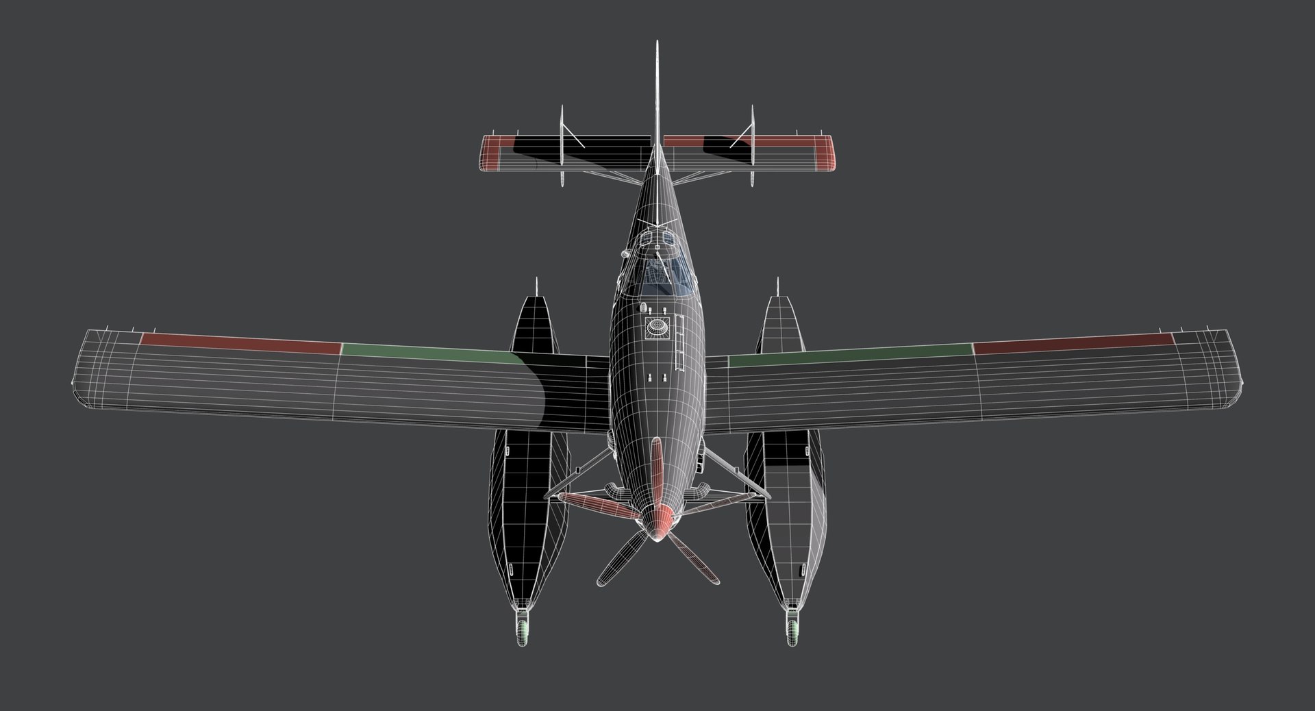 AT802F Fire Boss Conair 3D - TurboSquid 2106494