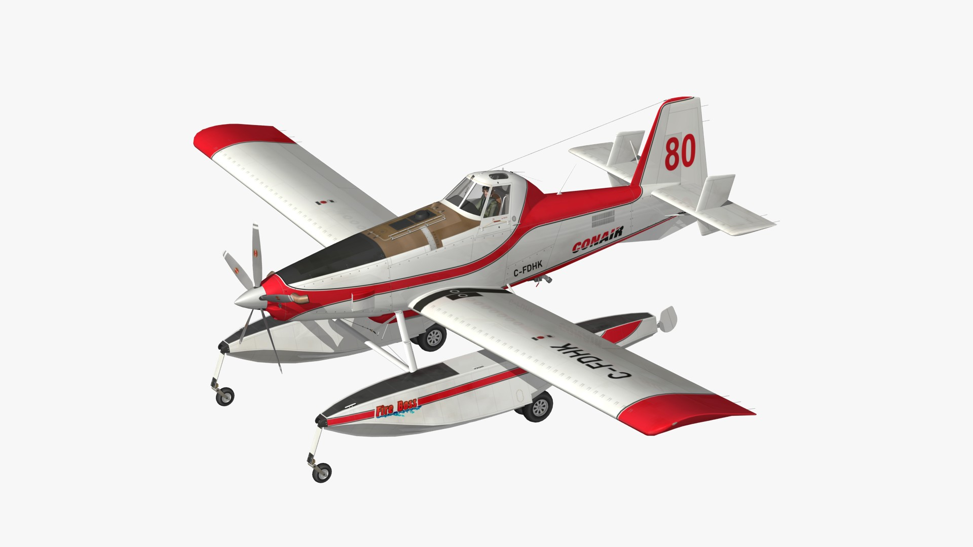 AT802F Fire Boss Conair 3D - TurboSquid 2106494