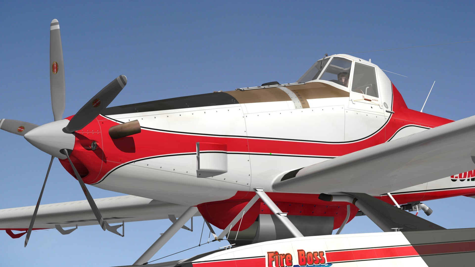 AT802F Fire Boss Conair 3D - TurboSquid 2106494