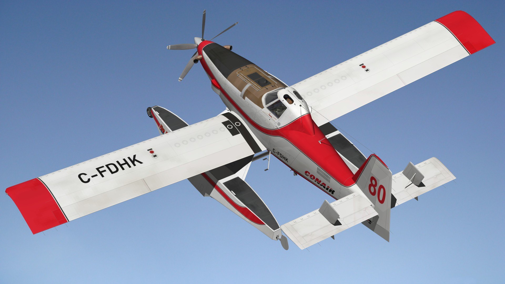 AT802F Fire Boss Conair 3D - TurboSquid 2106494