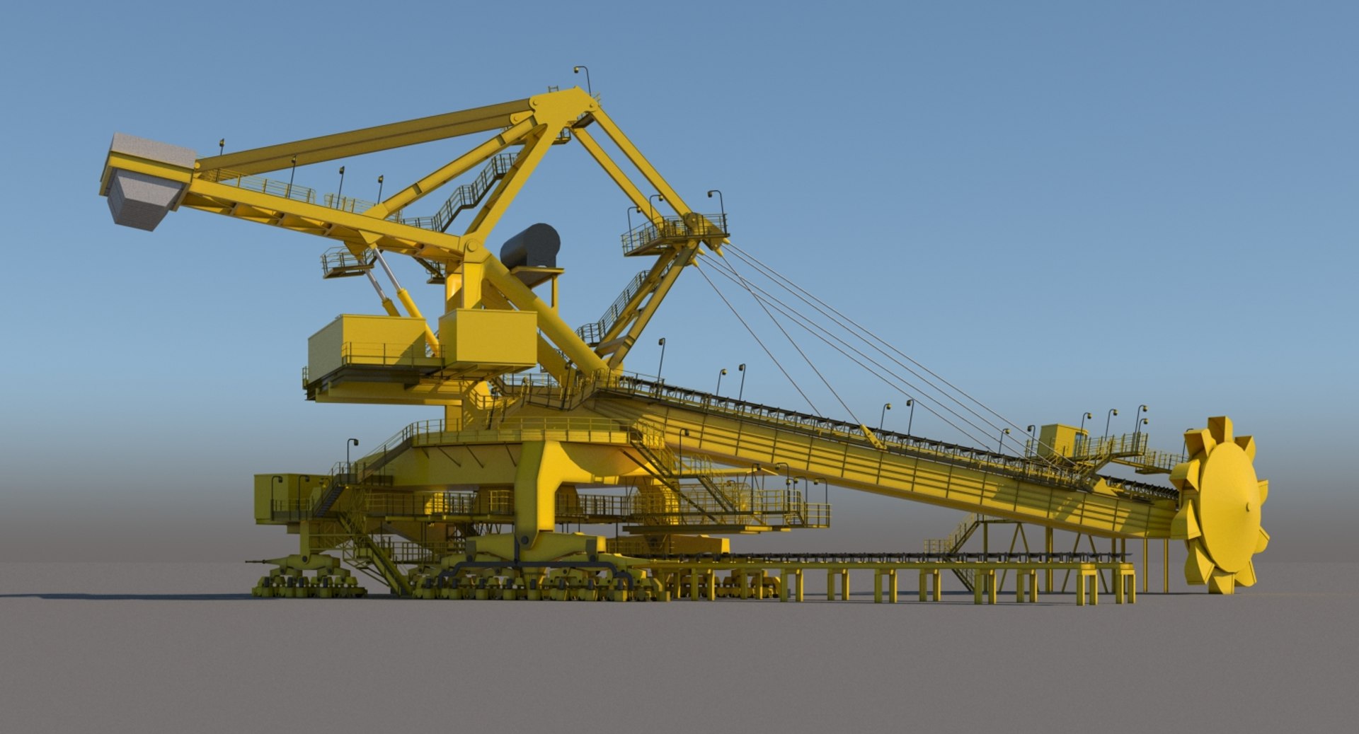 Industrial Machine 3D Model - TurboSquid 1243892