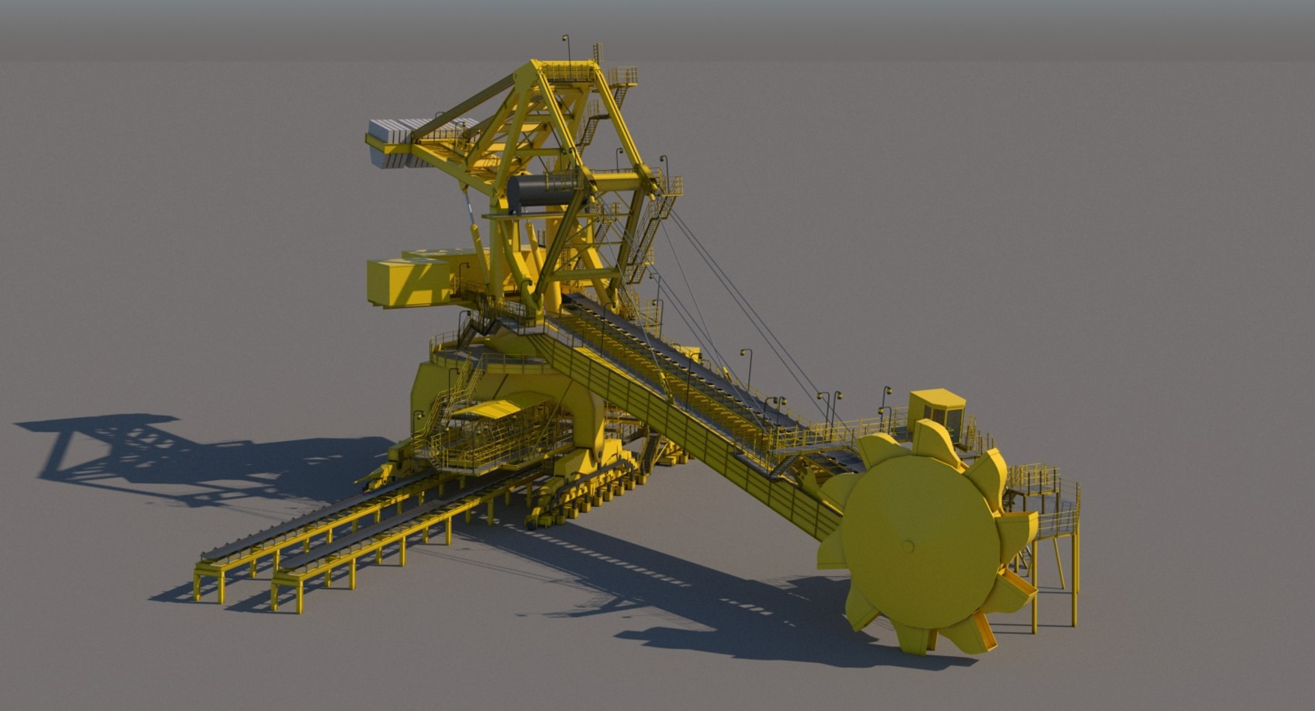 Industrial Machine 3D Model - TurboSquid 1243892