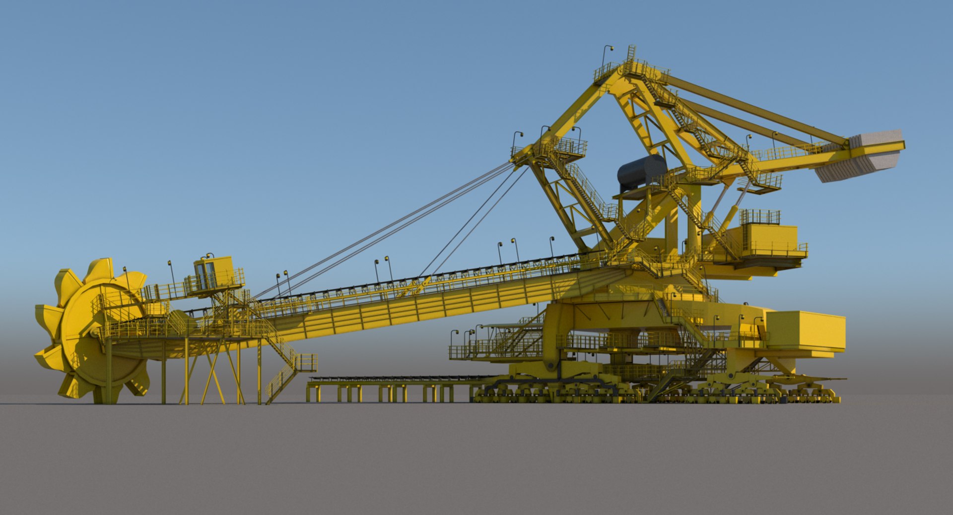 Industrial Machine 3D Model - TurboSquid 1243892