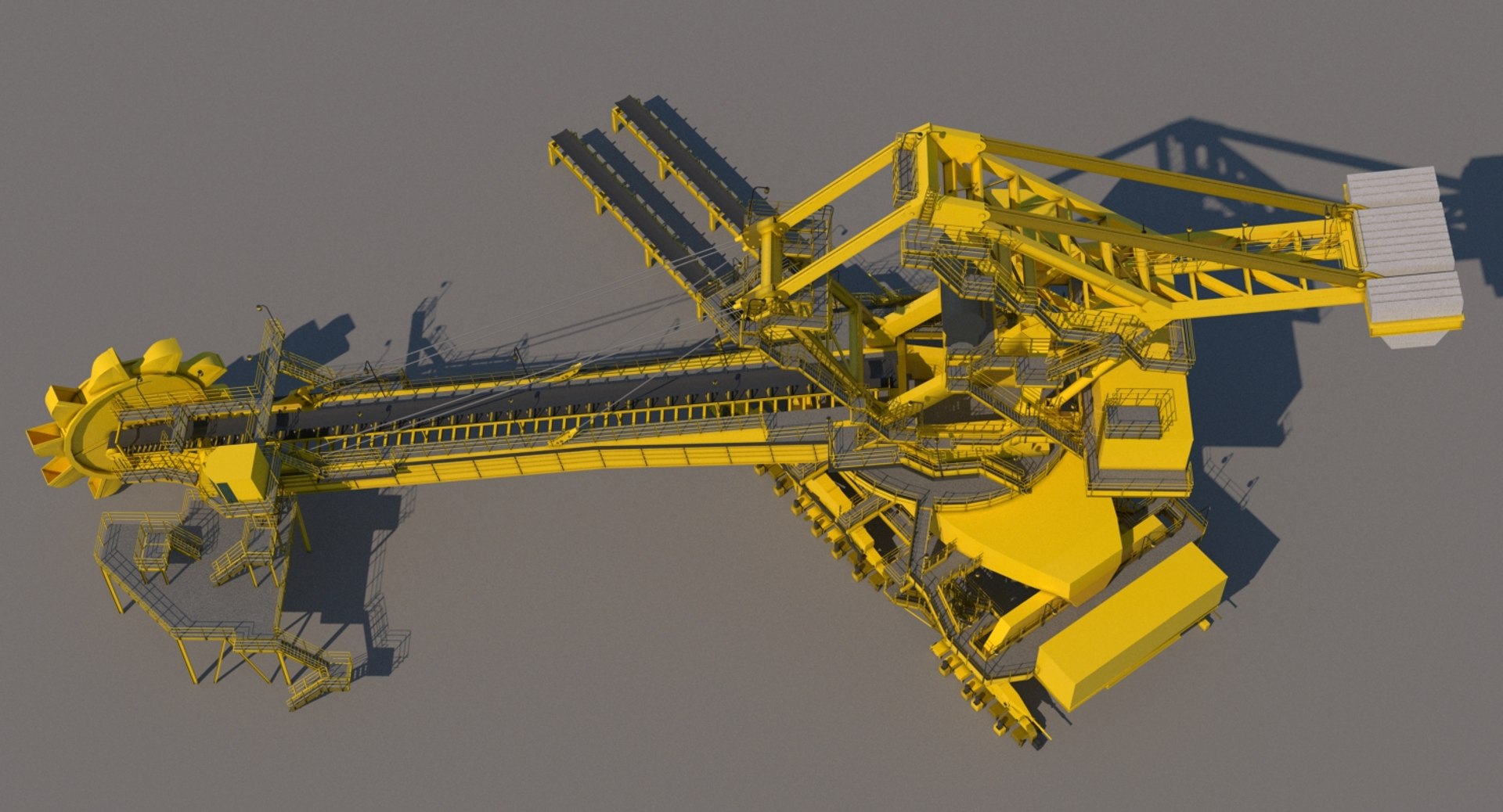 Industrial Machine 3D Model - TurboSquid 1243892