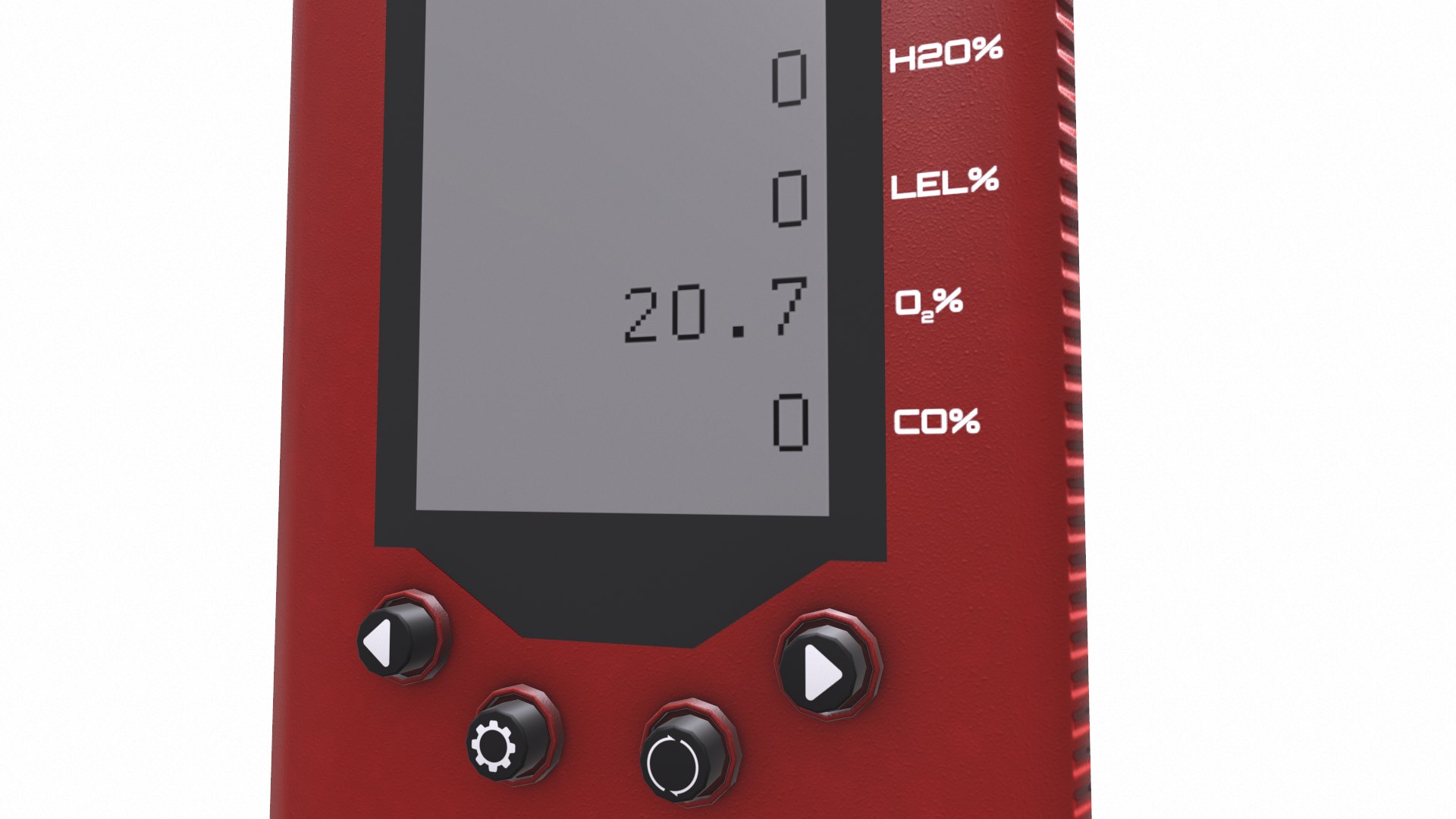 3D Model Atmospheric Monitor Low Poly - TurboSquid 2391143