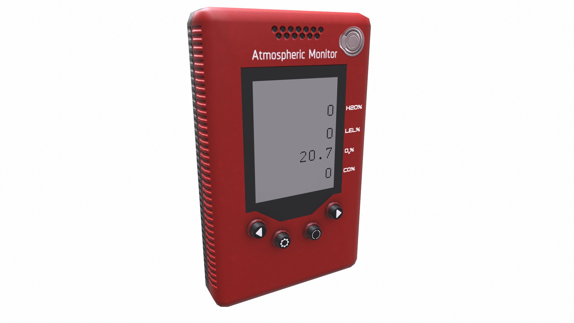 3D Model Atmospheric Monitor Low Poly - TurboSquid 2391143
