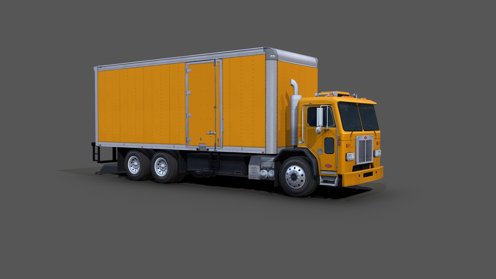 3D Peterbilt 320 2005 Box truck s03 - TurboSquid 2178634