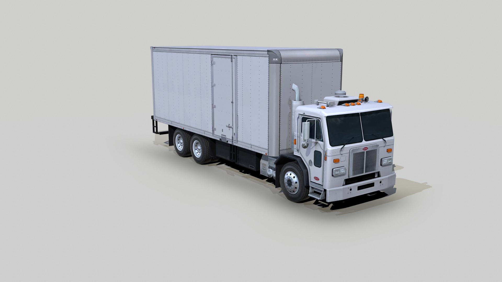 3D Peterbilt 320 2005 Box truck s03 - TurboSquid 2178634
