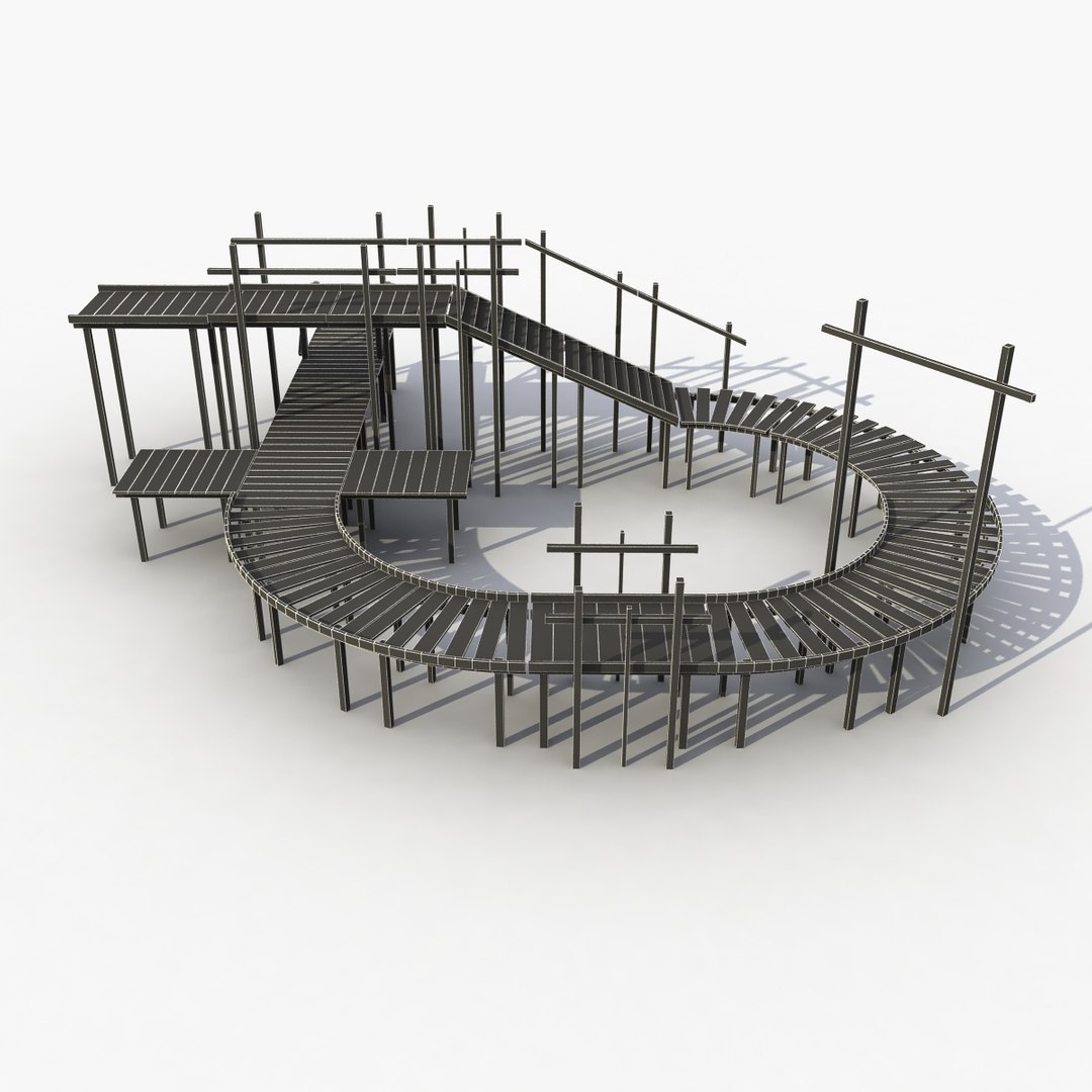 Modeled Bridge Obj